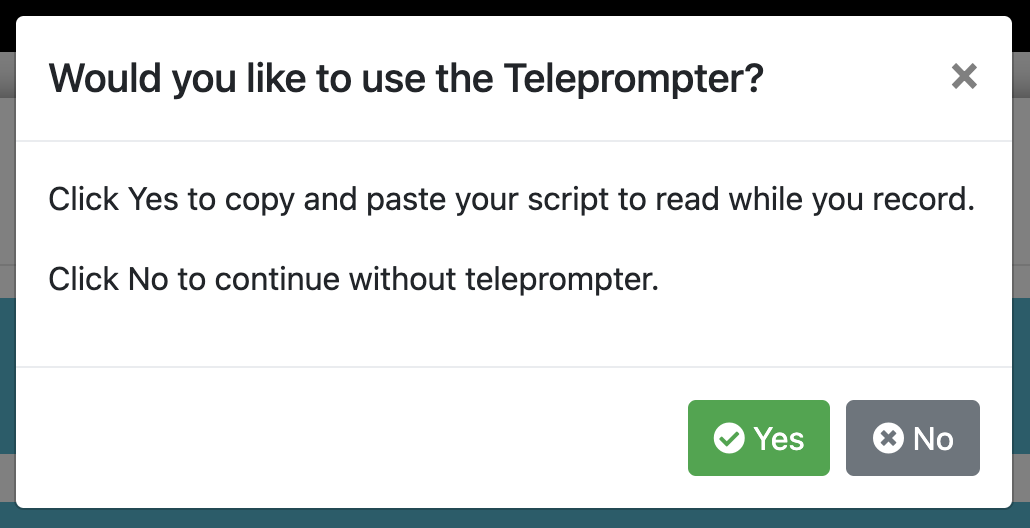 How to Record Yourself with Teleprompter – Studio Bucket