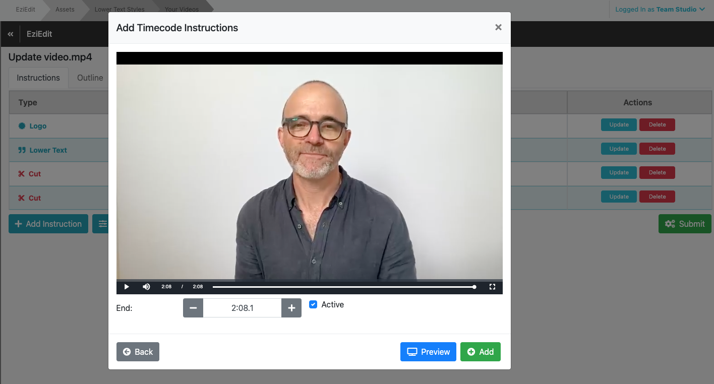 How To Trim the Start and Finish of a Video – Studio Bucket